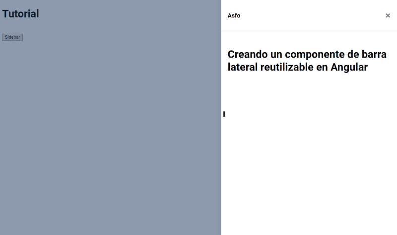 Creando un componente de barra lateral (sidebar) reutilizable en ...