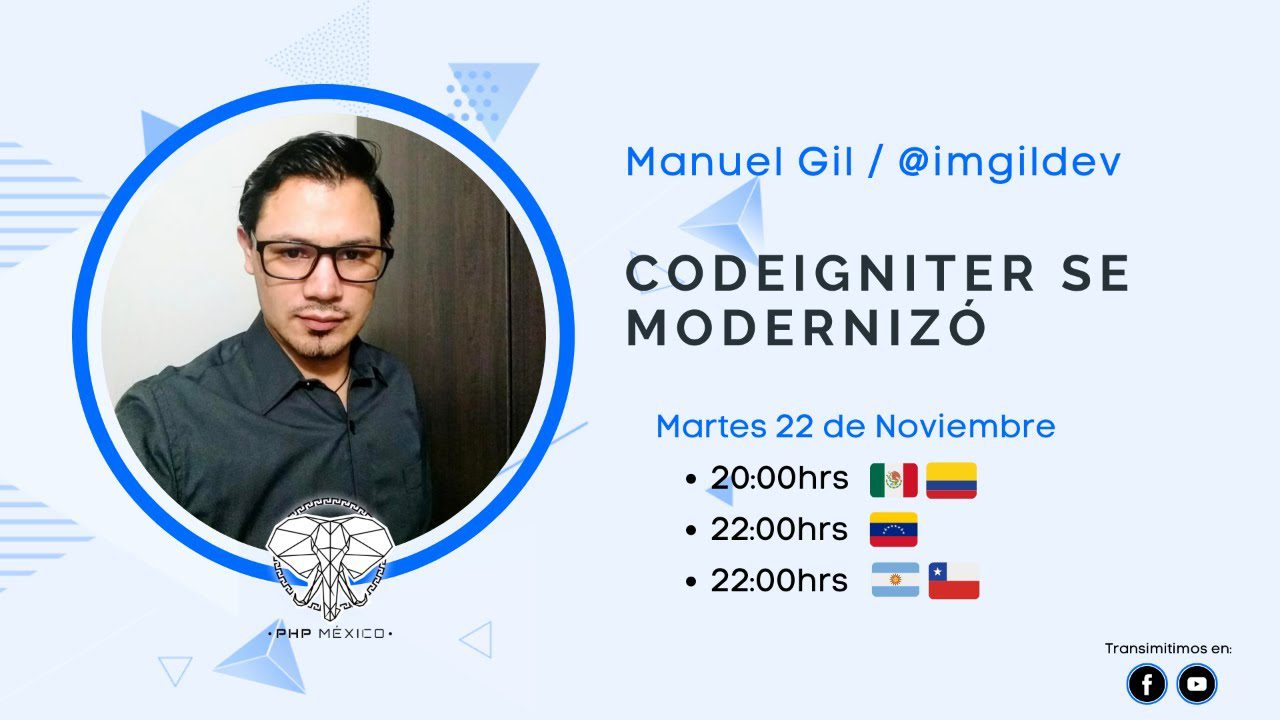 CodeIgniter se modernizó - Asfo Development